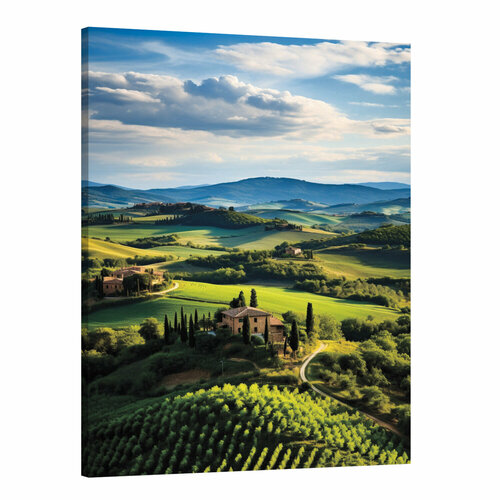 Интерьерная картина 50х70 "Италия: пленительные виды"