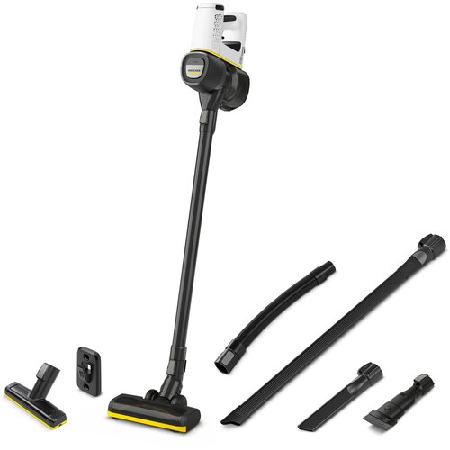 Пылесос KARCHER VC 4 Cordless myHome Car, черный/белый