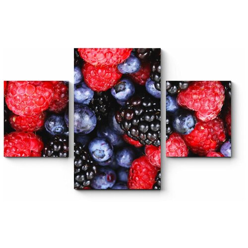 Модульная картина Сладкие ягоды 160x104