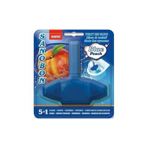 SANO Sanobon Blue Peach Подвесной очиститель для унитаза 55 гр
