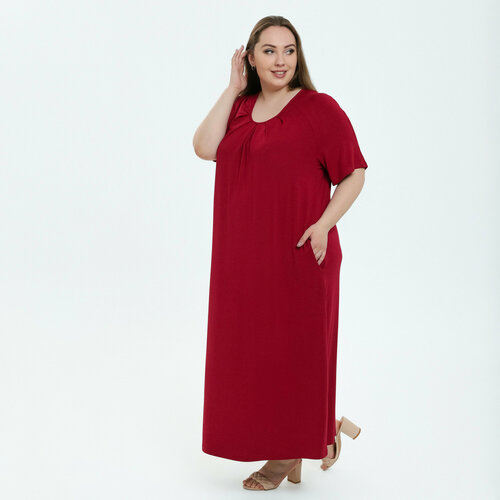 Платье ZOYA, размер 74, бордовый