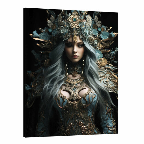 Интерьерная картина 50х70 "Эльфийский костюм"