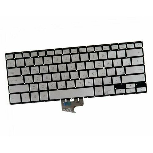 Клавиатура ZeepDeep для ноутбука Asus NX500JK серебристая