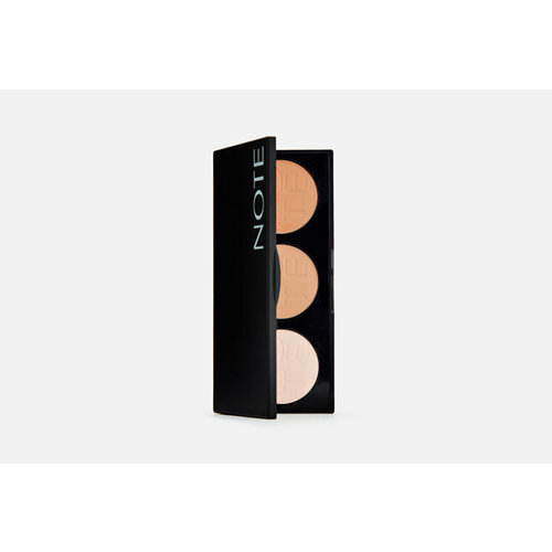 Пудровая палетка для контурирования лица perfecting contour kit powder palette