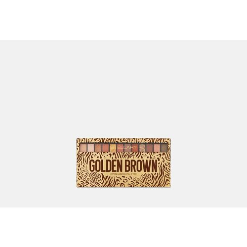 Палетка для глаз STELLARY Eyeshadow palette цвет: Golden brown / 13.44 г