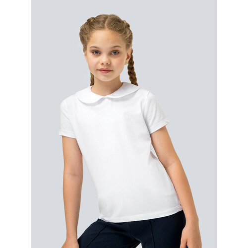 Школьная блуза HappyFox, размер 164, белый
