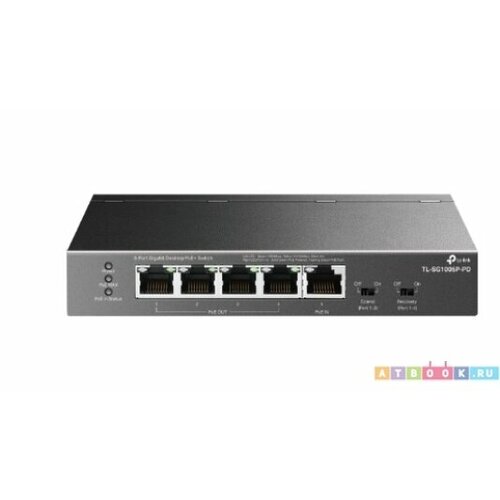 TP-LINK Коммутатор TL-SG1005P-PD