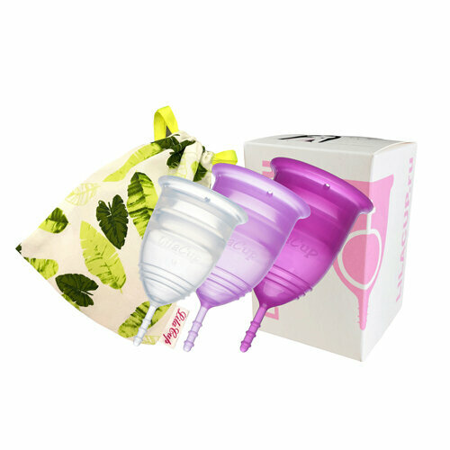 Набор менструальных чаш "Ultra box plus" размеры S, M, L