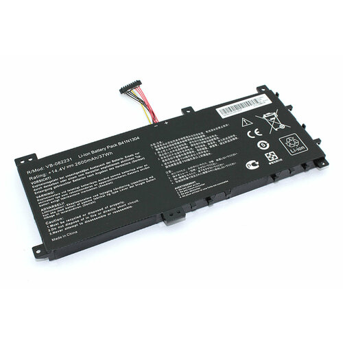 Аккумулятор для ноутбука Asus V451 (B41N1304) 14.4V 2600mAh