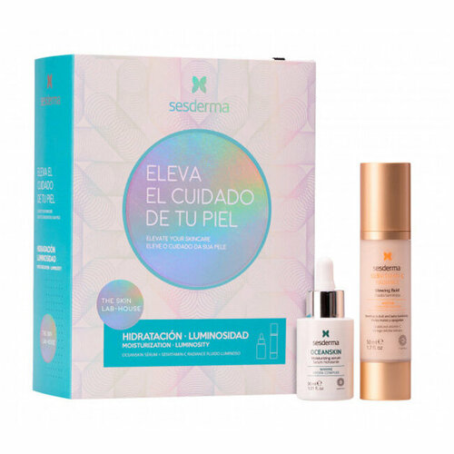 Промонабор SESDERMA: CVIT RADIANCE Glowing fluid Флюид для сияния кожи, 50 мл + OCEANSKIN Moisturizing serum Сыворотка увлажняющая, 30 мл