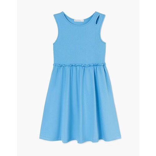 Платье Gloria Jeans, размер 4-6л/110-116, голубой