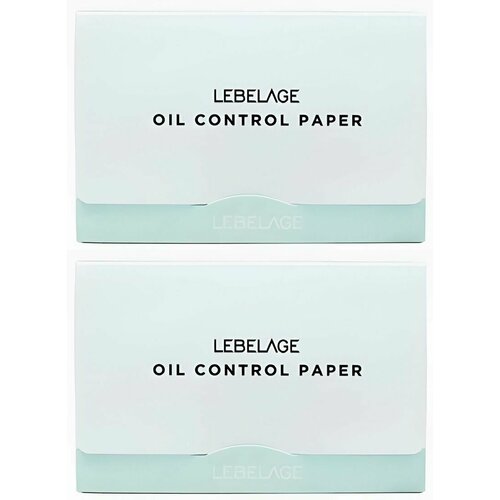 Lebelage Салфетки матирующие для лица Natural Oil Control Paper, 50 шт, 2 уп