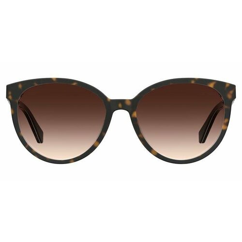 Солнцезащитные очки MOSCHINO Moschino Love MOL041/S 086 HA 56 MOL041/S 086 HA, коричневый