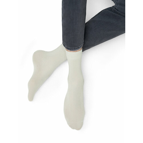 Носки Omsa, 4 уп., размер 42-44, серый