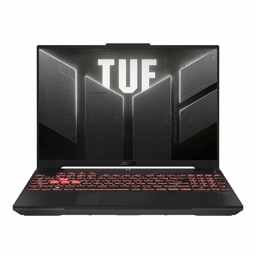 Ноутбук ASUS TUF Gaming A16 FA607PI-QT039 IPS WQXGA (2560x1600) 90NR0IV3-M00220 Серый 16" AMD Ryzen 9 7845HX, 16 ГБ LPDDR5, 1 ТБ SSD, NVIDIA GeForce RTX 4070 8 ГБ, Без ОС