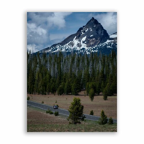 Постер, плакат на бумаге / Природа США - Пейзаж / Размер 60 x 80 см