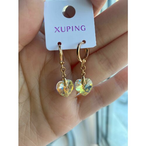 Серьги XUPING JEWELRY, золотой