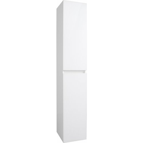Шкаф-пенал Style Line Даймонд Люкс Plus подвесной, белый СС-00000484