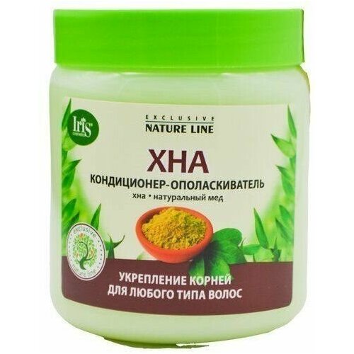 Iris cosmetic Кондиционер-ополаскиватель Хна EXCLUSIVE NATURELINE , 500 мл