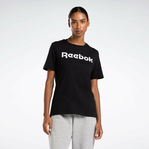 Футболка Reebok, размер XS, черный