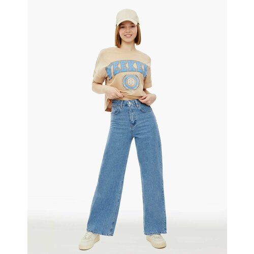 Джинсы  Gloria Jeans, размер 12-13л/158 (40), синий