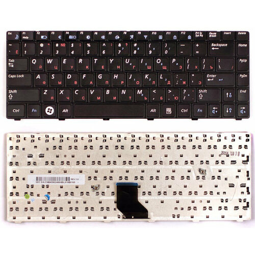 Клавиатура для ноутбука Samsumg NP-R518-DA0B черная