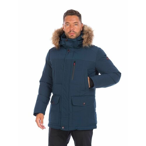 Куртка FORCELAB, размер 3XL, синий, серый