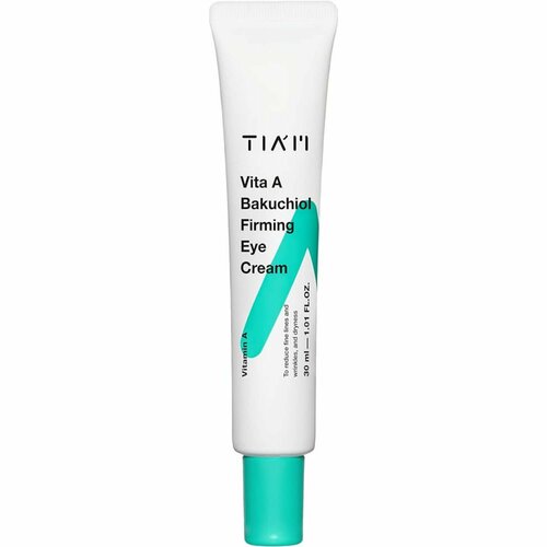 TIAM Антивозрастной крем для век с ретинолом и бакучиолом Vita A Bakuchiol Firming Eye Cream 30 мл.