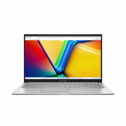 Ноутбук ASUS Vivobook 15 X1504ZA-BQ068 15.6" (1920x1080) IPS/Intel Core i3-1215U/8GB DDR4/256GB SSD/UHD Graphics/Без ОС серебристый (90NB1022-M00D50)