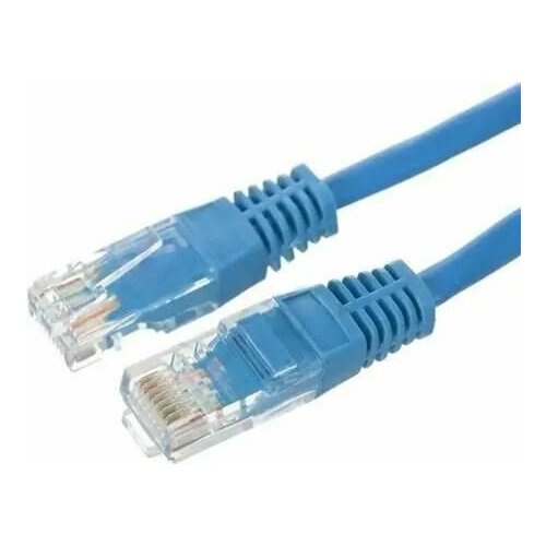 Патч-корд NTSS NTSS-PC-UTP-RJ45-5e-3.0-LSZH-BU, вилка RJ-45, вилка RJ-45, кат.5E, LSZH, 3м, синий