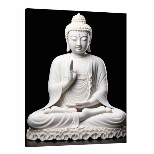 Интерьерная картина 50х70 "Будда и величие мудрости"