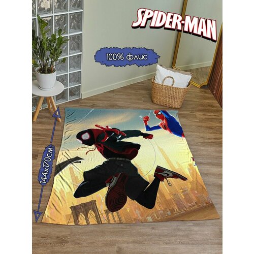 Плед с принтом Человек Паук / Spider man