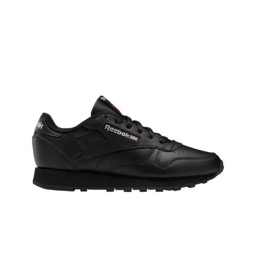 Кроссовки Reebok Classic Leather, размер 9,5 US, черный, серый