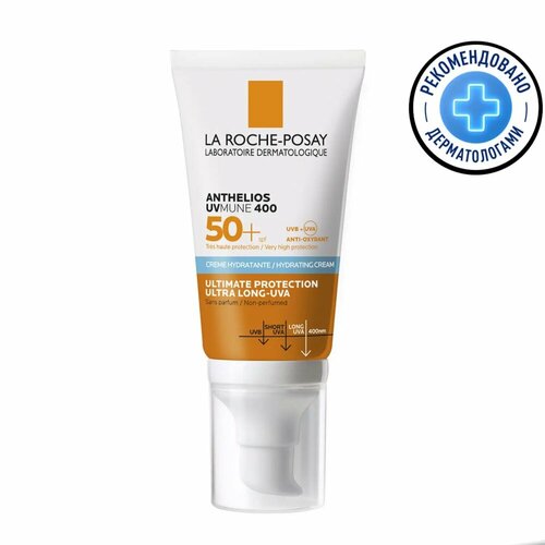 La Roche Posay Антгелиос UVMUNE 400 Крем солнцезащитный увлажняющий для лица SPF50+/PPD42 50мл