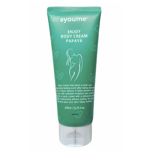 Крем для тела Ayoume Enjoy Mini Body Cream Papaya, 200 мл