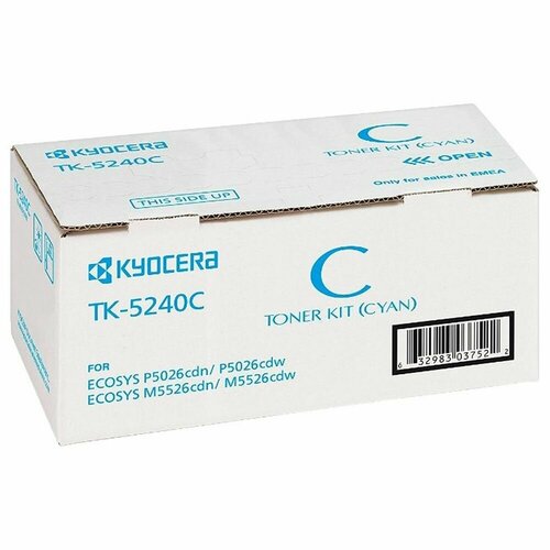 Картридж для принтера Kyocera TK-5240C, голубой
