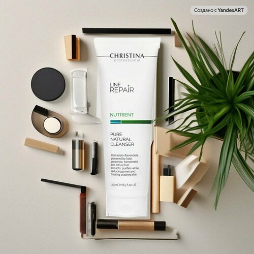 Christina – Легкий натуральный очищающий гель Line Repair Nutrient Pure Natural Cleanser, 250 мл