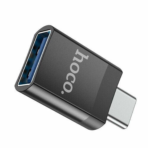 OTG Переходник Type-C to USB3.0 / OTG для Android HOCO / черный