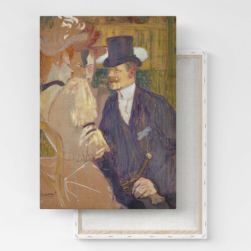 Картина на холсте, репродукция / Henri de Toulouse-Lautrec / Анри де Тулуз-Лотрек / Размер 30 x 40 см