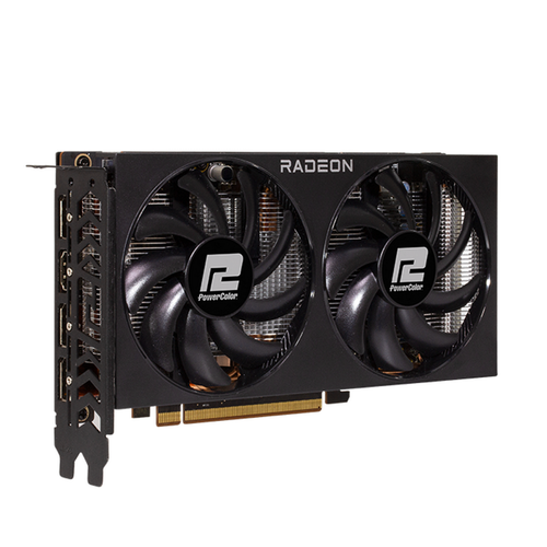 Видеокарта POWERCOLOR RX7600 Fighter 8GB GDDR6 128-bit DPx3 HDMI 2FAN RTL (RX 7600 8G-F)