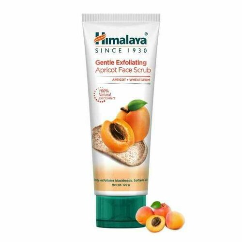 Gentle Exfoliating APRICOT SCRUB, Himalaya (Нежно отшелушивающий скраб С абрикосом, Хималайя), 50 мл.