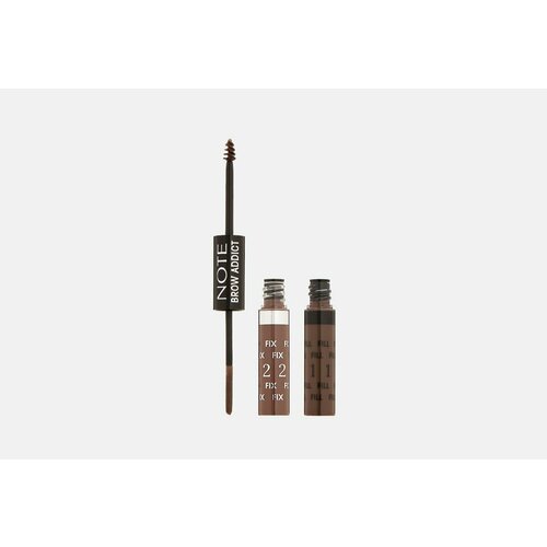 Тинт для бровей NOTE brow addict tint & shaping gel цвет: 4объем: 10 мл