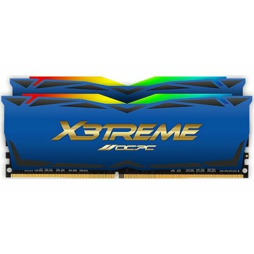 Оперативная память для компьютера 16Gb (2x8Gb) PC4-28800 3600MHz DDR4 DIMM CL18 OCPC X3 RGB MMX3A2K16GD436C18BU