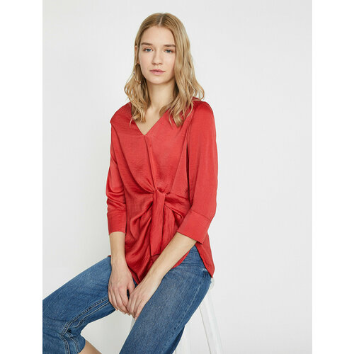 Блуза KOTON, размер 36, красный
