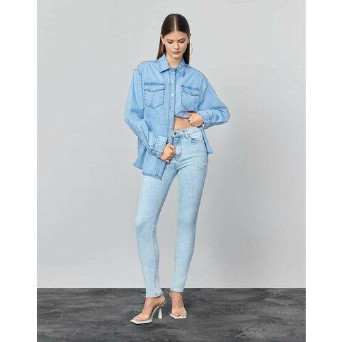 Джинсы Gloria Jeans, размер 42/170, синий