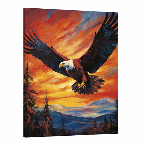 Интерьерная картина 50х70 "Орел"