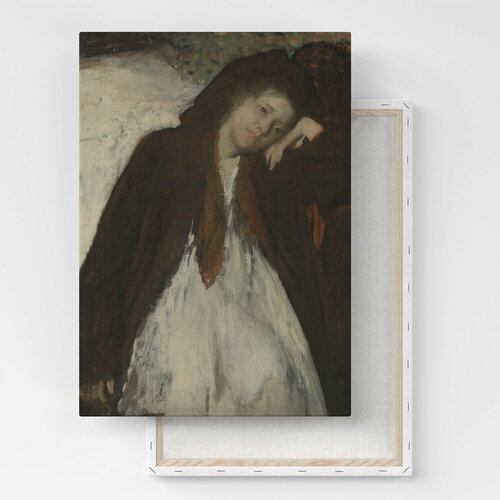Картина на холсте, репродукция / Дега Эдгар - The Convalescent / Размер 60 x 80 см