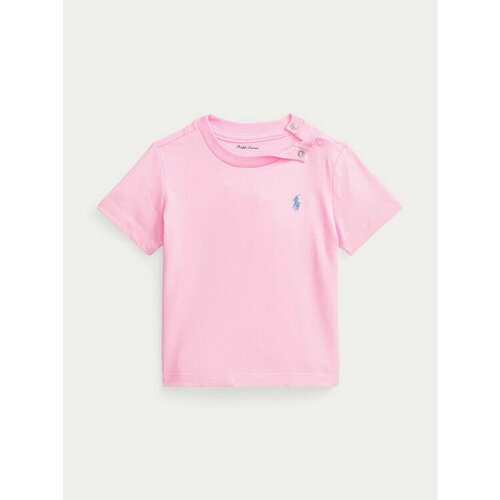 Футболка Polo Ralph Lauren, размер 68 [MET], розовый