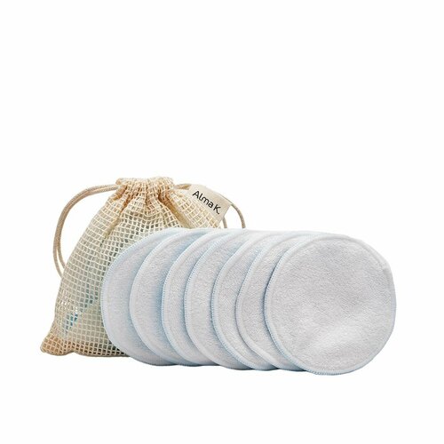 ALMA K. Набор многоразовых дисков для умывания Reusable Facial Cleansing Pads (7 шт)