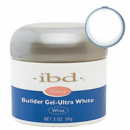 IBD, Builder Gel Ultra White, Ультра-белый конструирующий гель, 56 мл